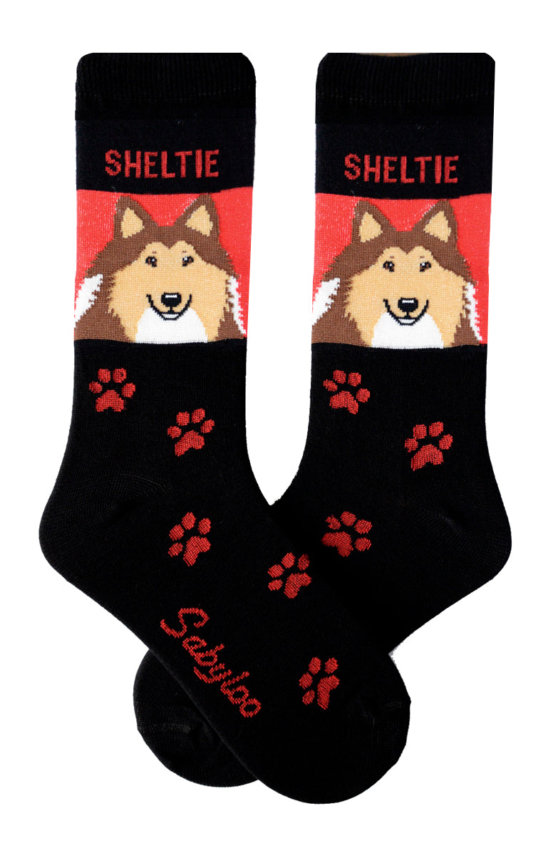 Shetland Sheepdog (Sheltie) Dog Socks – Sabyloo
