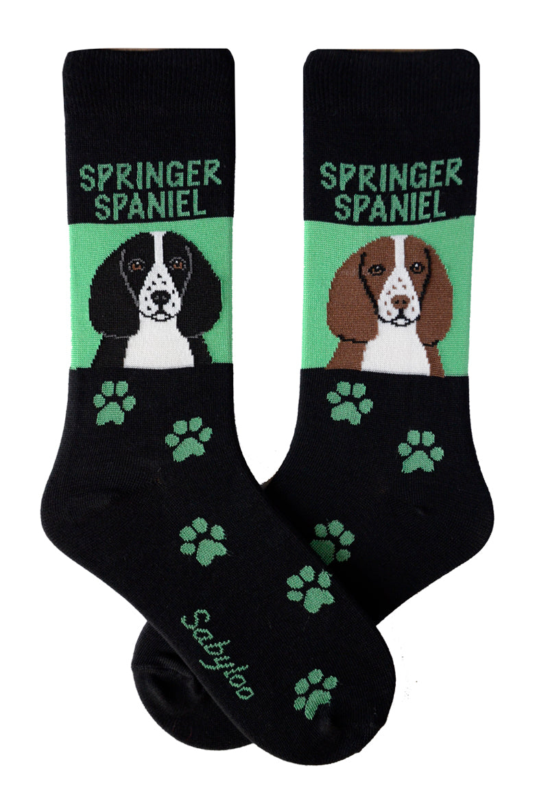 Springer Spaniel Dog Socks – Sabyloo